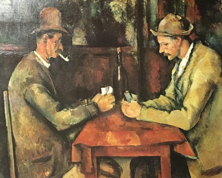 The Card Players by Paul Cézanne