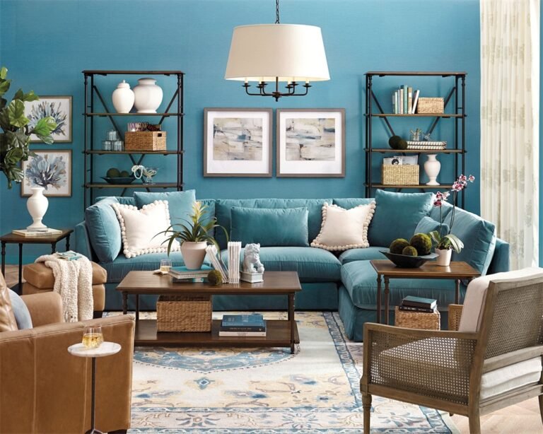 How to Hang Two Pictures Above a Couch