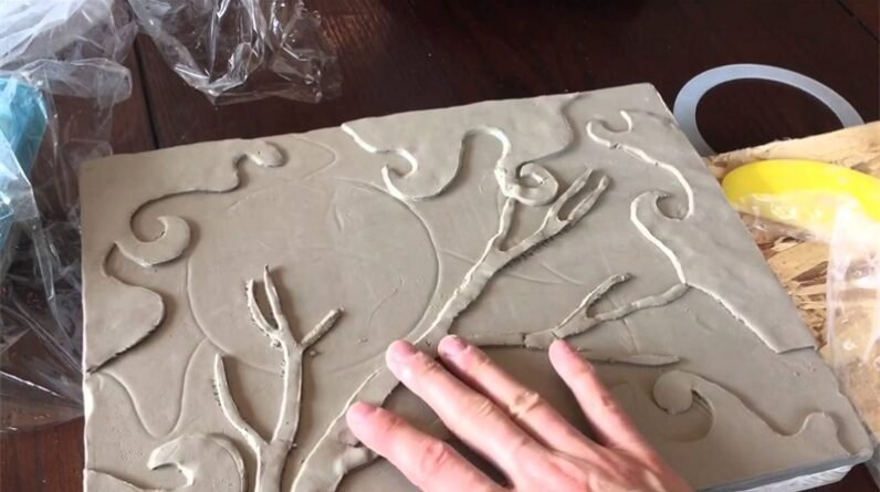 How to Hang Tile Art on Wall